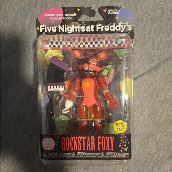 Funko | Toys | Funko Five Nights At Freddys Rockstar Foxy Figure Red ...